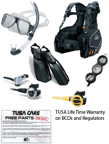!!Buy Best Tusa Economy Dive Essentials Scuba Gear Package With Dive ...