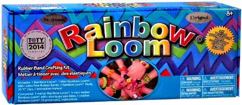 Rainbow Loom Kit Rainbow Loom Purple Rubber Bands Refill Pack RL25 600 ...