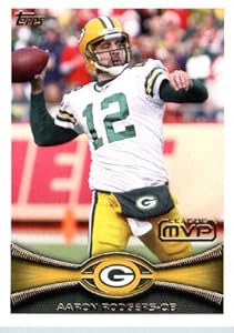 2012 Topps Football Card # 177 Aaron Rodgers MVP - Green Bay Packers ...