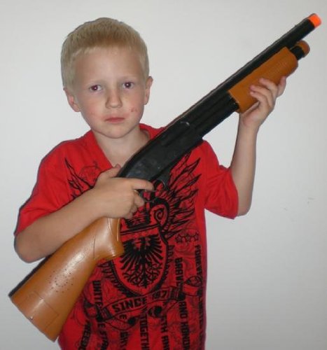 Kids Toy Shotgun Shot gun with Shooting Sounds and Ejecting Bullets | eBay