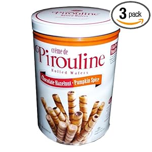 Amazon.com: Pirouline Pumpkin Spice & Chocolate Hazelnut Creme Filled ...