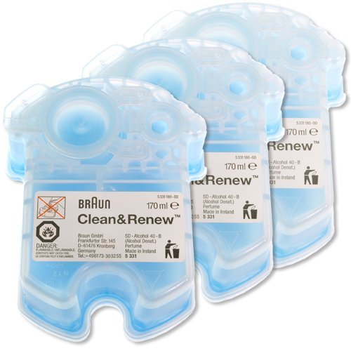 #7SALE Braun Syncro Shaver System Clean & Renew Refills Shaver Refills ...