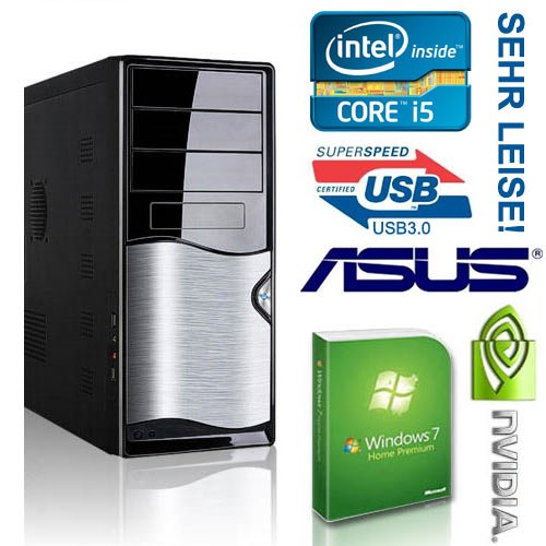 DEViLO Gamer-PC 1233 – Intel Core i5-2500K Quadcore 4x 3300MHz | 8GB ...