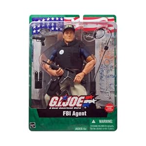 Amazon.com: GI Joe 12" FBI Agent Action Figure: Toys & Games