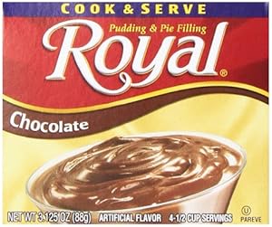 Amazon.com : Royal Cook N Serve 3.125oz Chocolate Pudding (Pack of 12 ...
