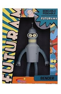 Amazon.com: Futurama Bender bendable Doll Toy: Toys & Games