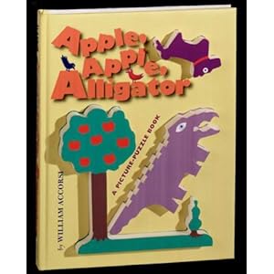 Downloads Apple, Apple, Alligator: A Picture-Puzzle Book book - Kylila