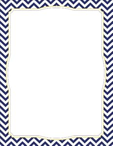 Amazon.com: NEW! Chevron - Navy Border Poster: Prints: Posters & Prints