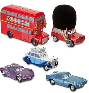 Disney Pixar Cars 2 "London Calling" Die Cast Set -- 5-Pc. - The Queen ...