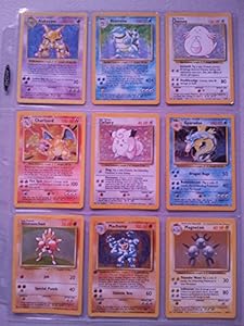 Amazon.com: Pokemon COMPLETE BASE SET 102/102 CARDS Holos Charizard ...