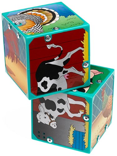Small World Toys Neurosmith- Magic Sound Blocks - Farm Animals Arts ...