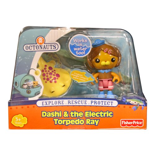:Octonauts Figure & Creature Pack Dashi & The Electric Torpedo Ray ...