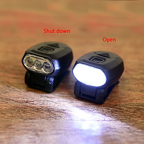Fishing Cap Lamps Freehawk ® 3 LED Headlamp Hat Clip Night Light Hands ...