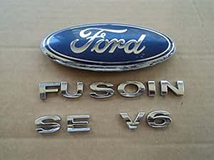 Amazon.com: 2010 Ford Fusion Se V6 Rear Trunk Badge 9e53-402a16-aa ...