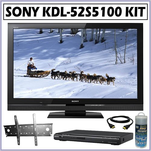 Black Fridays Sony BRAVIA S-Series KDL-52S5100 52-Inch 1080p LCD HDTV ...