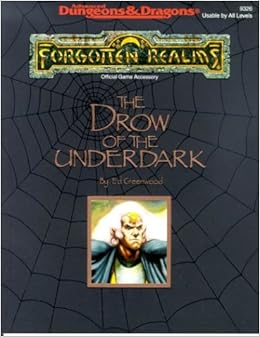 The Drow of the Underdark: Forgotten Realms Accessory, 2nd Edition ...
