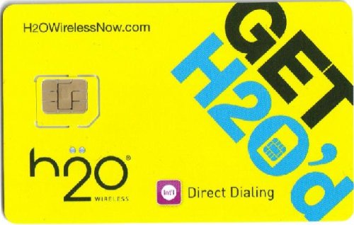 Купить H2O WIRELESS Micro SIM CARD KIT - works w/ AT&T & Unlocked ...