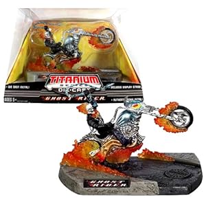 Amazon.com: Hasbro Year 2006 Marvel Movie "Ghost Rider" Titanium Series ...