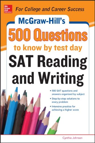 McGraw-Hill’s 500 SAT Critical Reading Questions to Know by Test Day ...