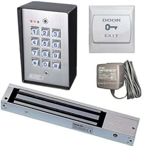 Amazon.com: Waterproof Digital Keypad Door Entry Set with 600Lbs ...
