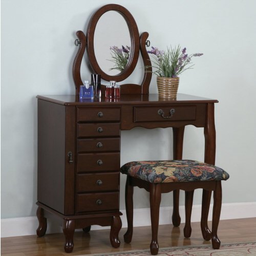 L. Powell Jewelry Armoire Vanity