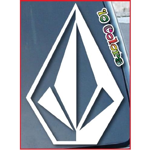 Amazon.com: Volcom Stone Car Window Vinyl Decal Sticker 8" Tall (Color ...