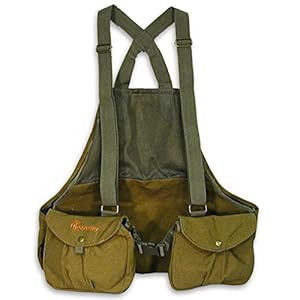 Amazon.com : Hideaway Uplander Game Vest (Waxed Cotton) : Hunting And ...