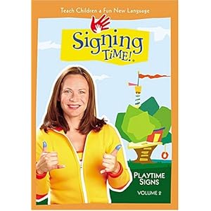 Amazon.com: Signing Time! Volume 2: Playtime Signs VHS: Rachel de ...
