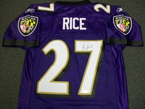 Signed Ray Rice Jersey – Reebok – Steiner – Autographed NFL Jerseys ...