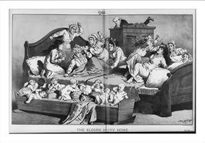 Amazon.com: Historic Print (L): [Anti-Mormon polygamy cartoons: The ...