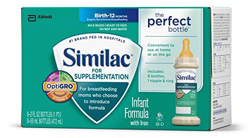 Similac for Supplementation Ready-to-Feed Infant Formula Bottles with ...