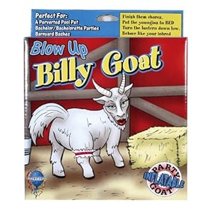 Amazon.com: Blow up billy goat (Package Of 4): Health & Personal Care