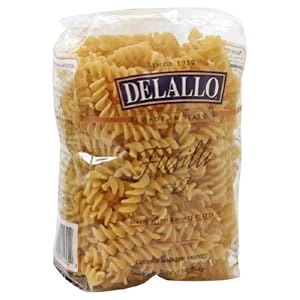 Amazon.com : Delallo, Pasta Bag Fusilli, 16 OZ (Pack of 16) : Grocery ...