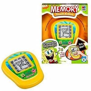 Amazon.com: Memory Touchadoo SpongeBob SquarePants Game: Toys & Games