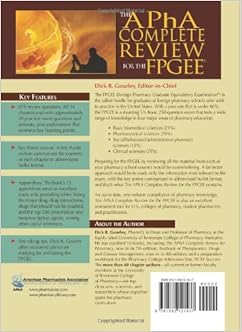 The APhA Complete Review for the FPGEE: 9781582121437: Medicine ...