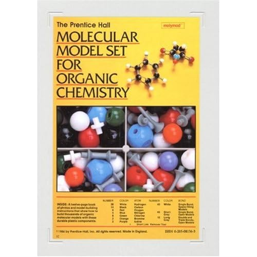 Molymod (Prentice Hall Molecular Model Set For Organic Chemistry) - $25 ...
