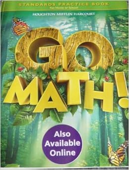 Go Math!: Enrich Workbook Student Edition, Grade 1: HOUGHTON MIFFLIN ...
