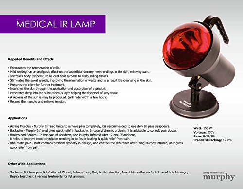Infrared Heat Lamp Therapy Benefits