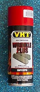 High Temperature Spray Paint VHT Wrinkle Plus Spray Paint - Red Finish ...