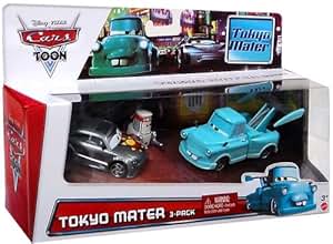 Amazon.com: Disney Pixar Cars Toon Exclusive Die-Cast Tokyo Mater 3 ...