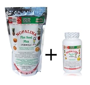 Amazon.com: Nopalina Formula 16 Oz. + Nopalina 120 Cap by S.N.E ...