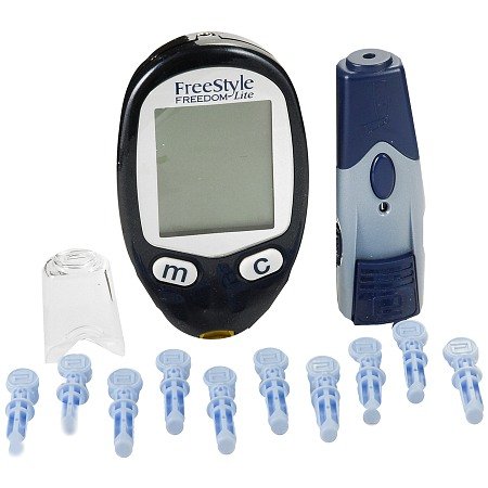 FreeStyle Freedom Lite Blood Glucose Meter Health Beauty Health Care ...