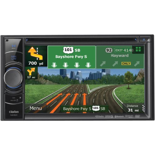 CLARION NX501 7″ SINGLE-DIN NAVIGATION MULTIMEDIA CONTROL STAION WITH ...