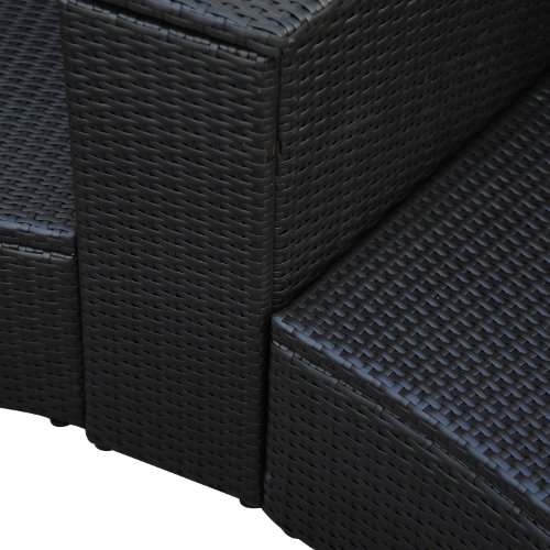 Garden and Furniture Ideas: Outsunny 9pc Outdoor Patio Rattan Wicker ...