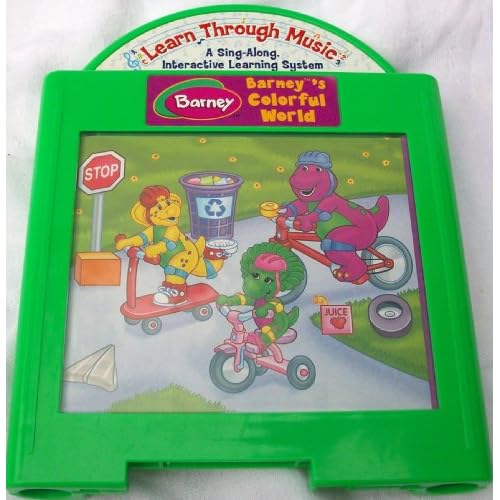Amazon.com: Barney, Learn Through Music, Sing Along Interactive ...