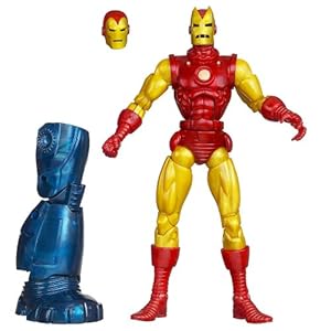 Amazon.com: Marvel Iron Man Classic Iron Man Figure 6 Inches: Toys & Games