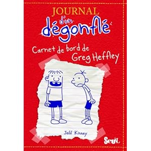 Greg Heffley "Journal d'un dégonflé"