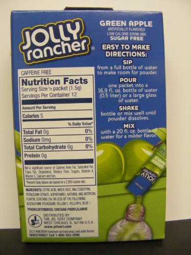 Jolly Rancher Ingredients