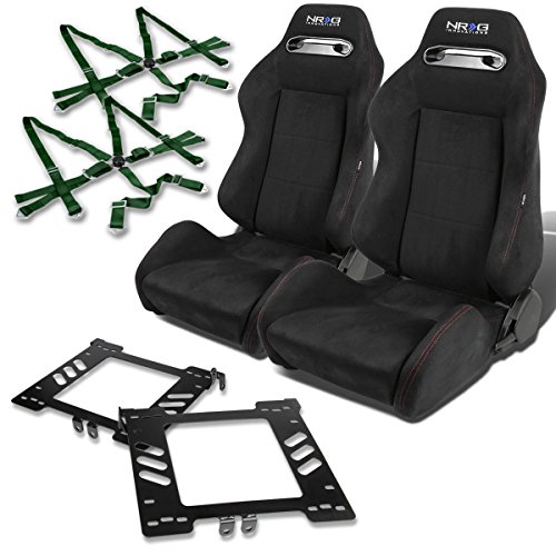 Vw Jetta Golf Beetle Mk4 Pair Of Type R Suede | Desertcart KUWAIT