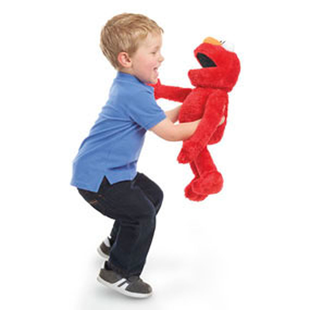 Buy Playskool Sesame Street Big Hugs Elmo Plush Online at Low Prices in ...